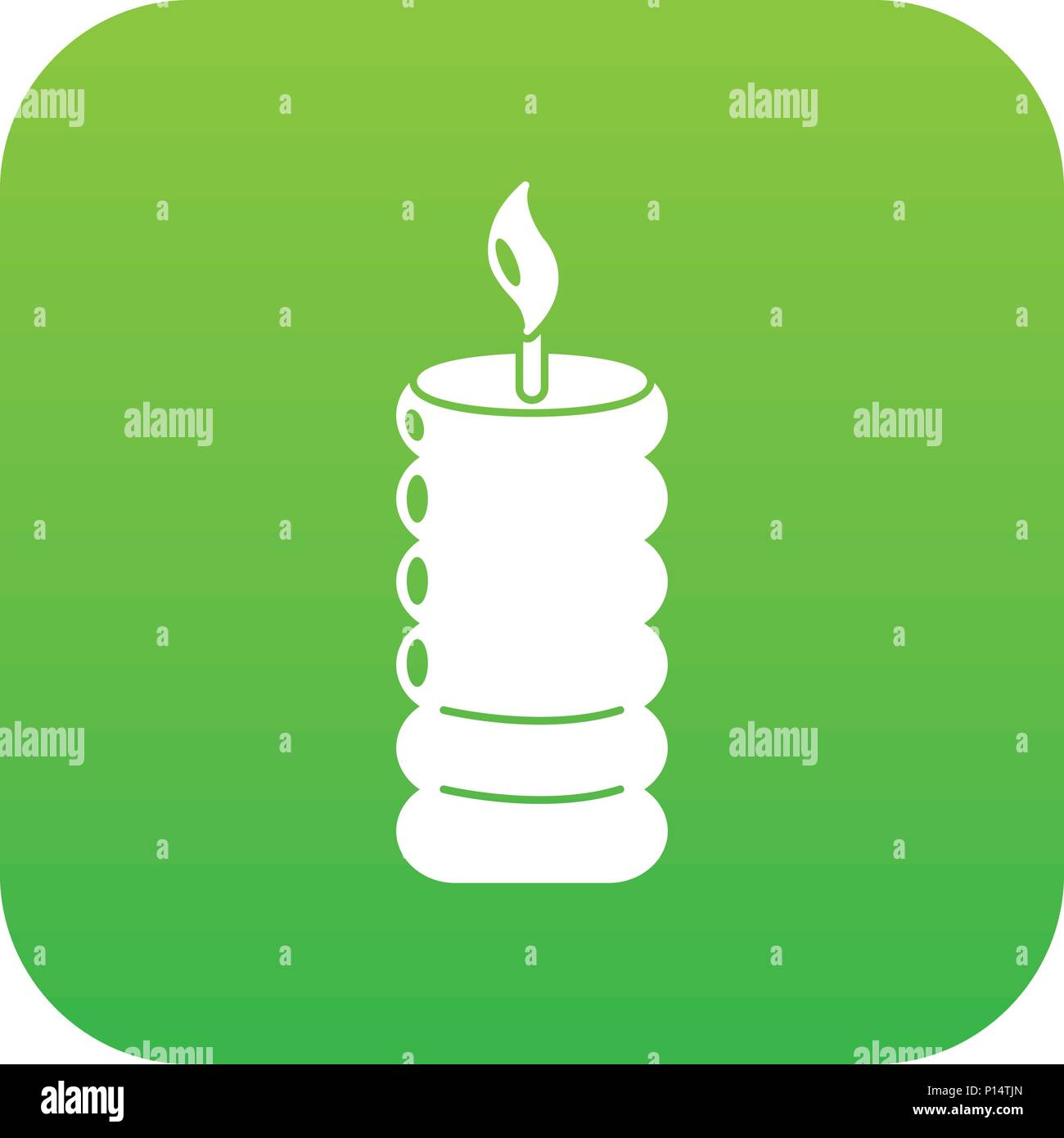 Candle fire icon, simple black style Stock Vector Image & Art - Alamy