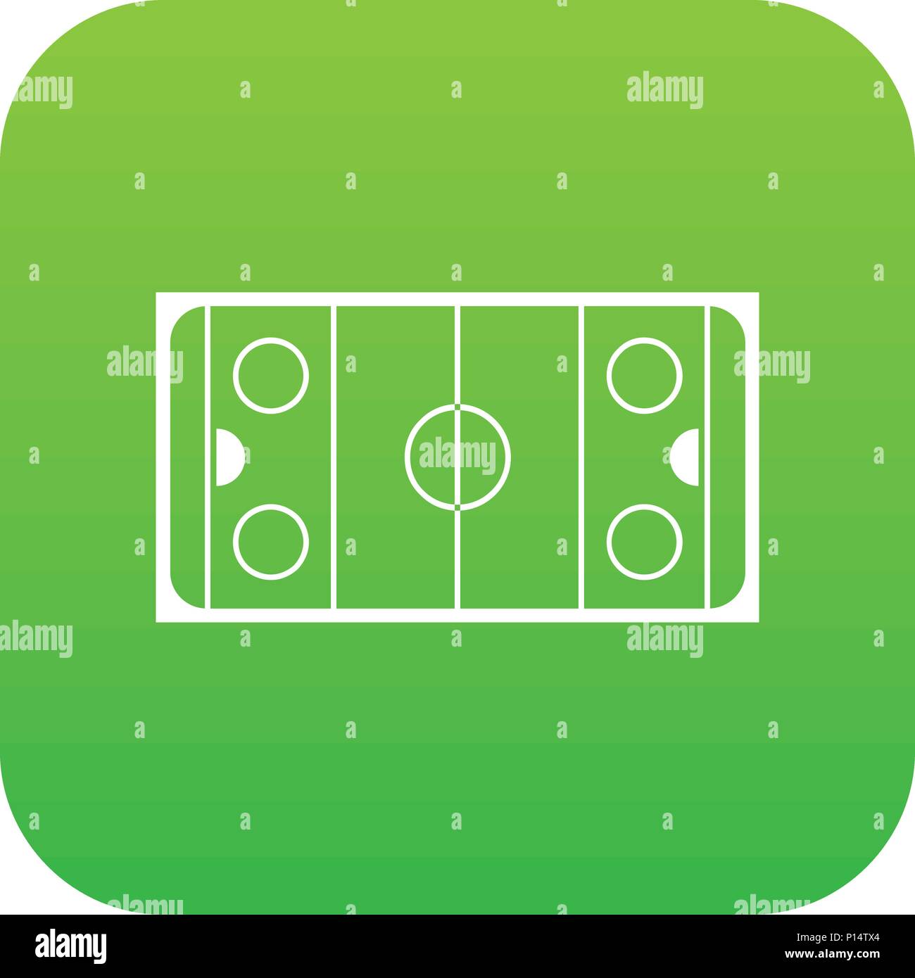 Ice hockey rink icon digital green Stock Vector Image & Art - Alamy