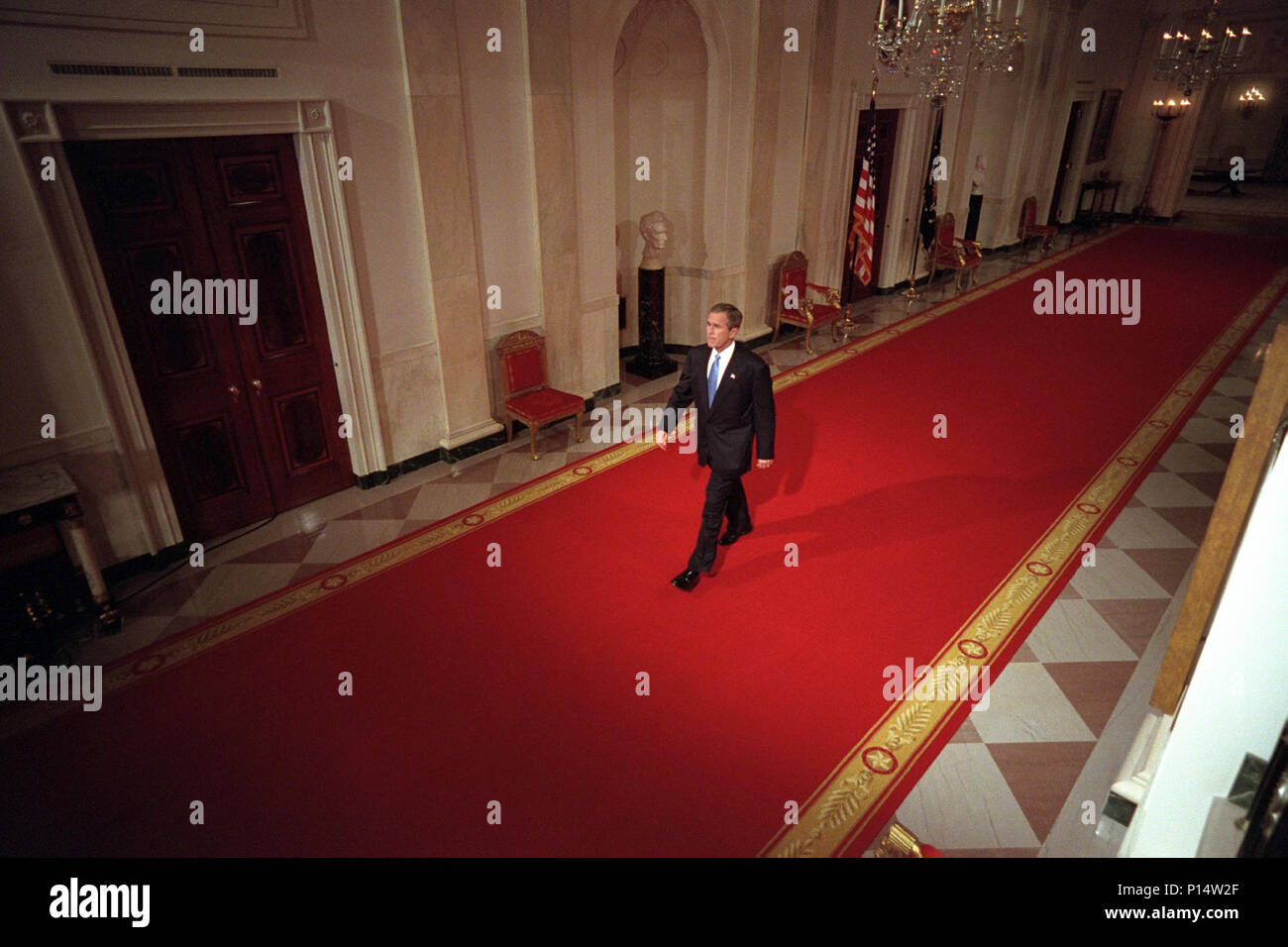 George w bush cross hall hi-res stock photography and images - Alamy
