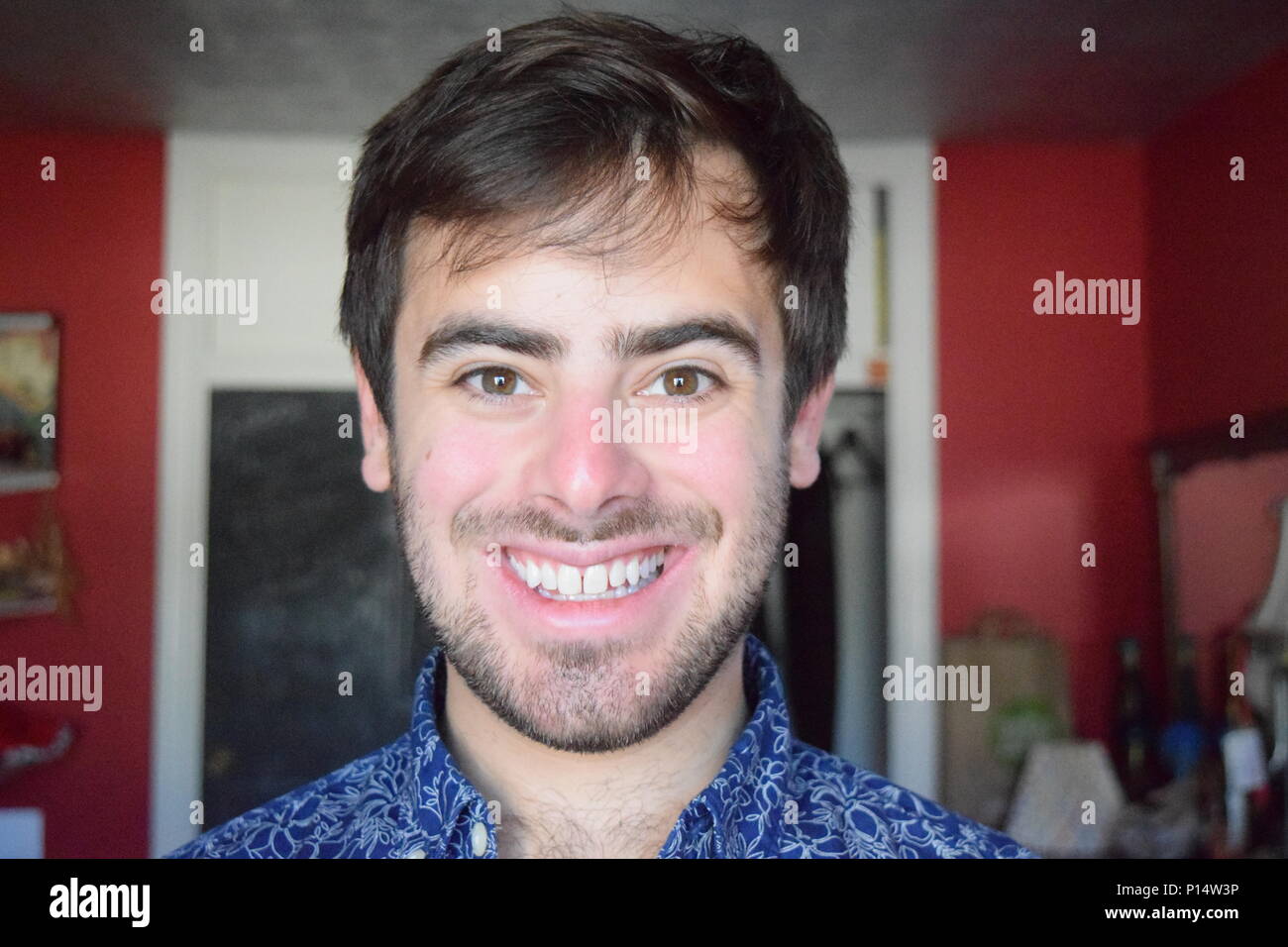 Headshot head shot portrait smile teeth hi-res stock photography and ...