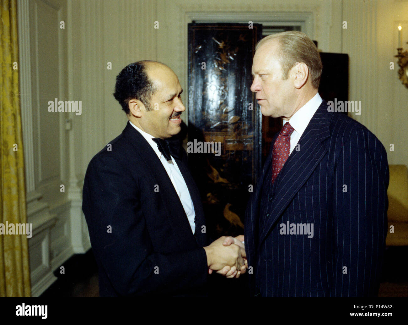 Eugene allen president ford hi-res stock photography and images - Alamy