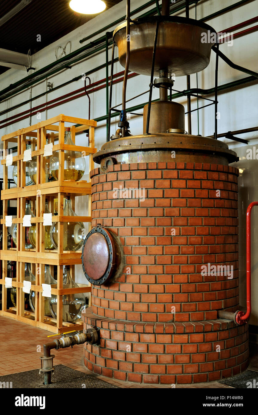 Distillery - vintage copper Stock Photo - Alamy