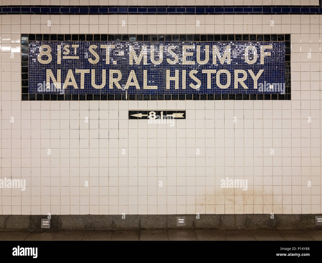 New York City - June 8, 2018: 81st Street Museum of Natural History ...