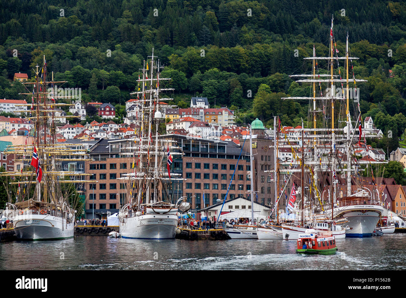 Norwegian sailing ship sorlandet tall hi-res stock photography and ...