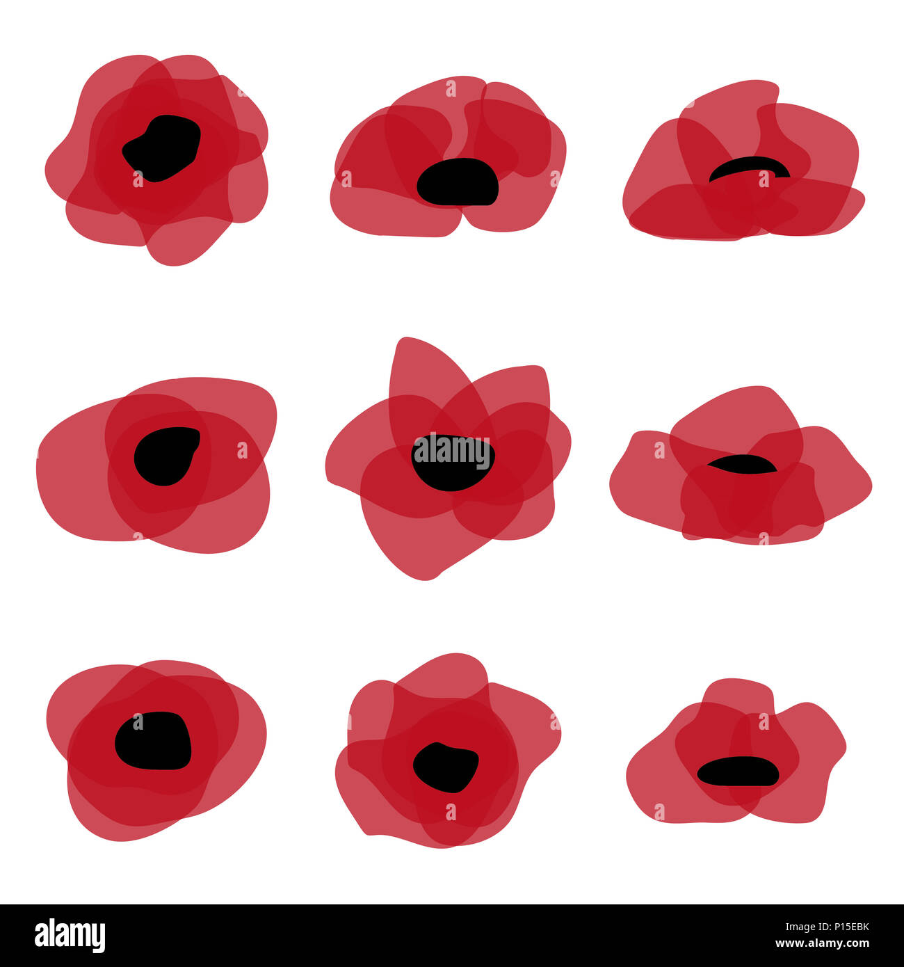 Flower on war memorial Cut Out Stock Images & Pictures - Alamy