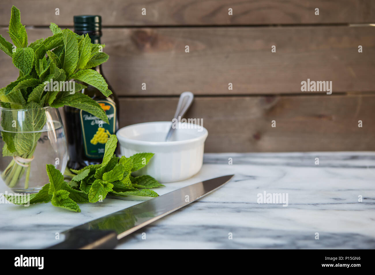 Sprigs Of Mint High Resolution Stock Photography and Images - Alamy