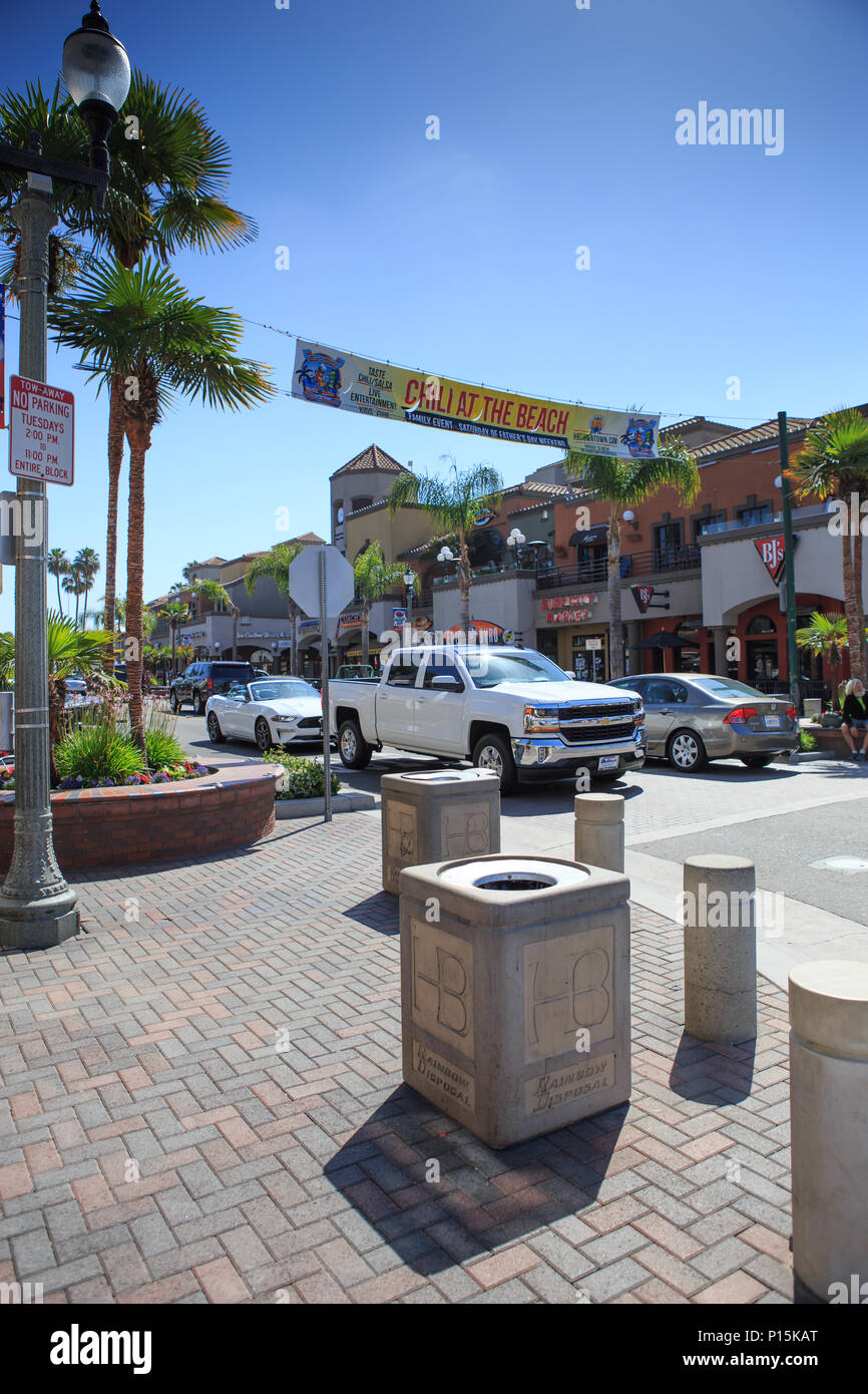 Main street huntington beach california hi-res stock photography and ...