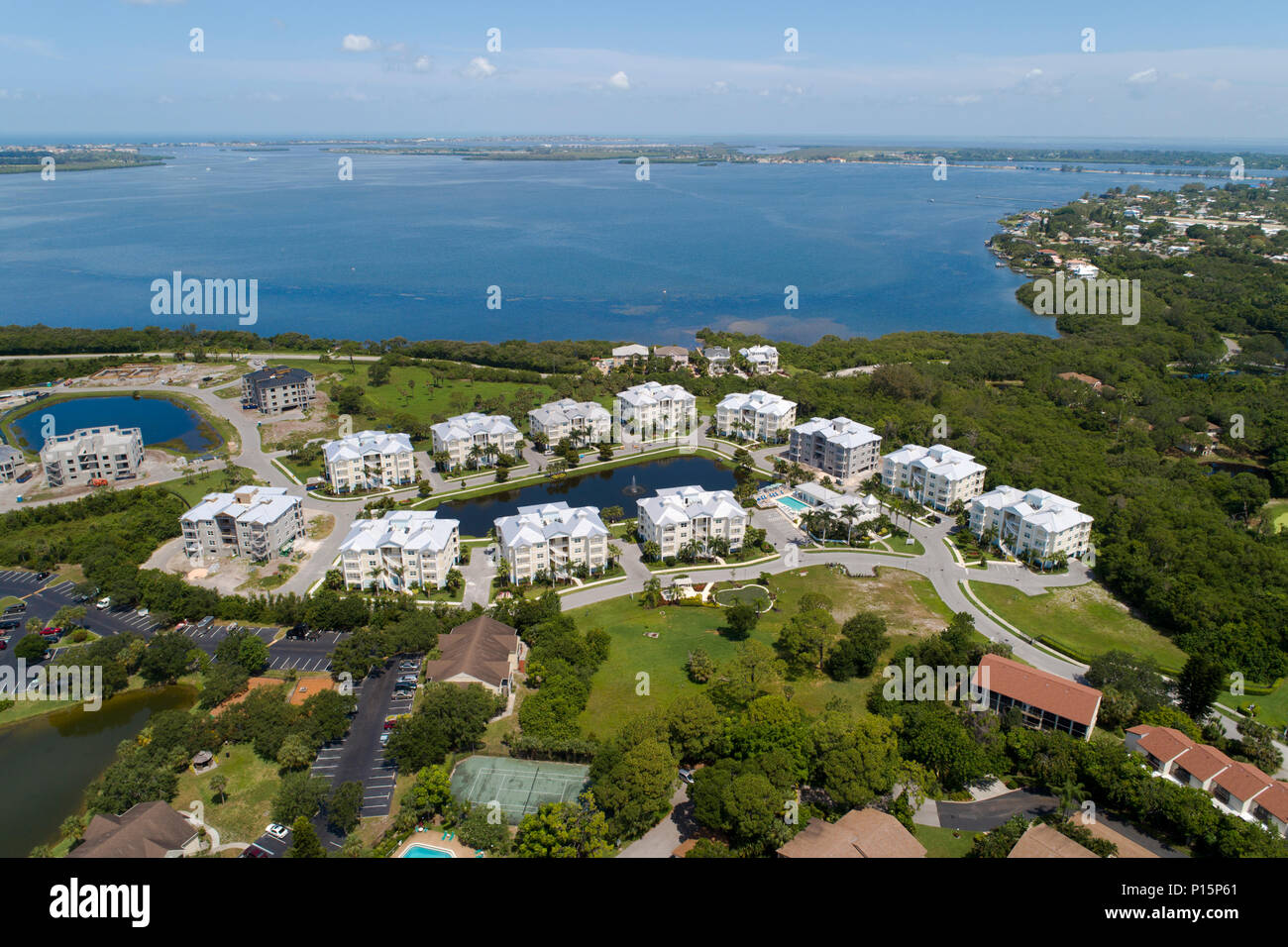 Palma Sola Bay Club resort style condo condominium residential housing ...