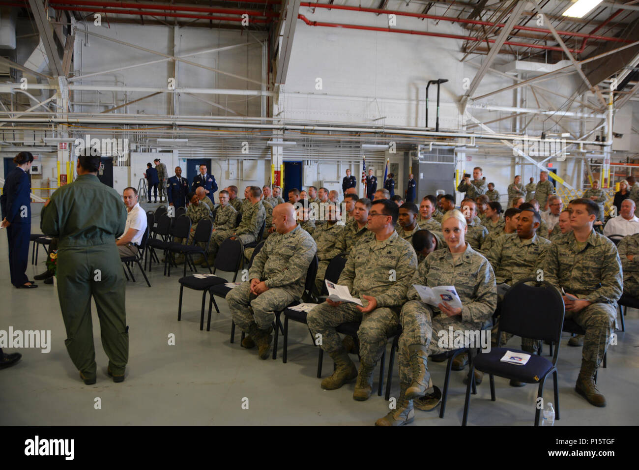 Members of the 507th Air Refueling Wing attend the 507th Maintenance ...