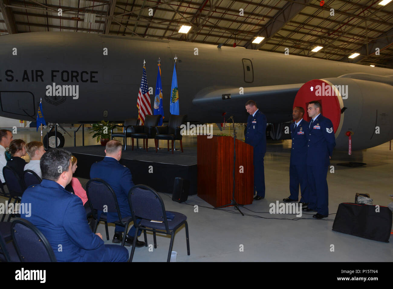 Members of the 507th Air Refueling Wing attend the 507th Maintenance ...