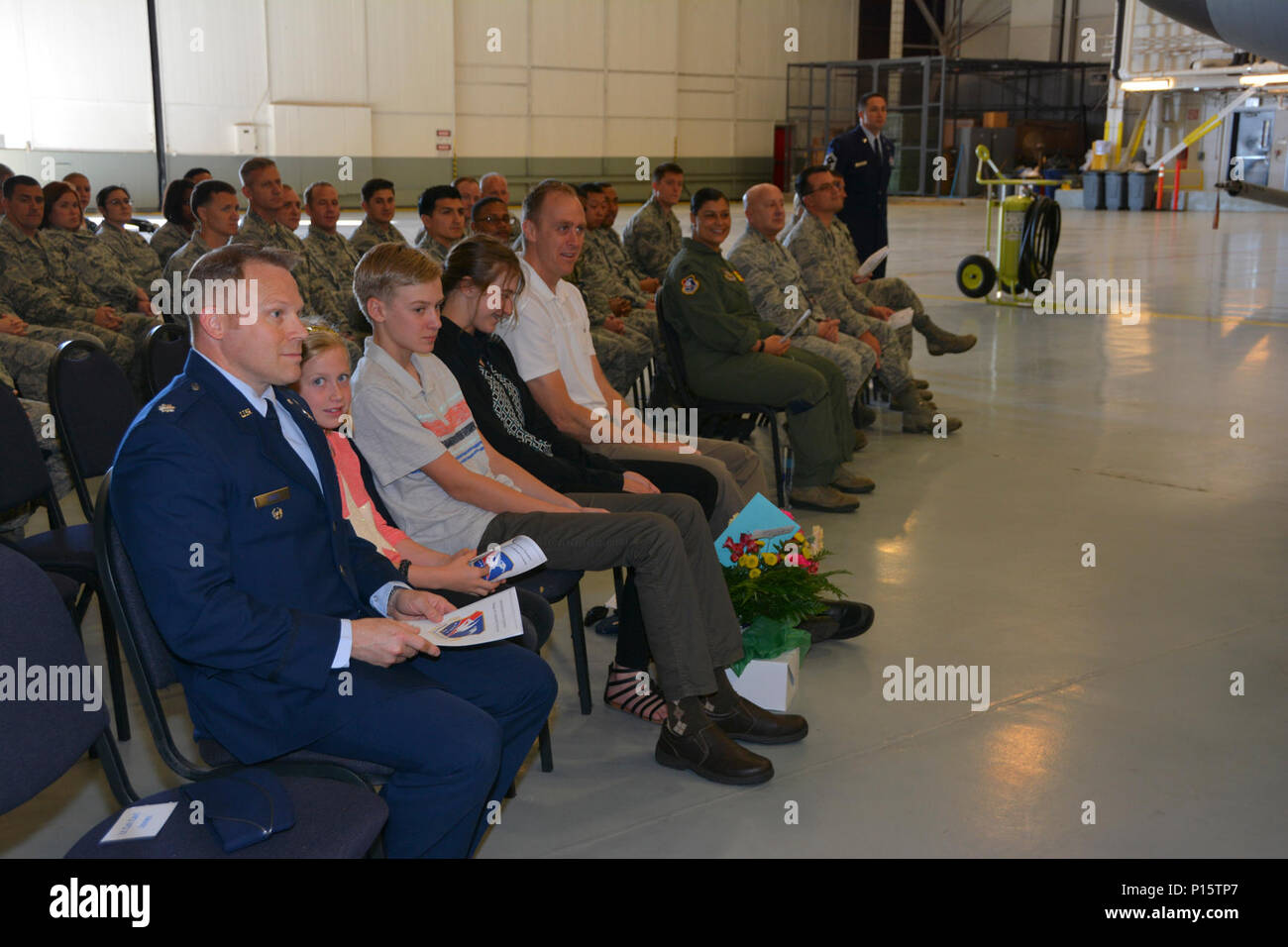 Members of the 507th Air Refueling Wing attend the 507th Maintenance ...
