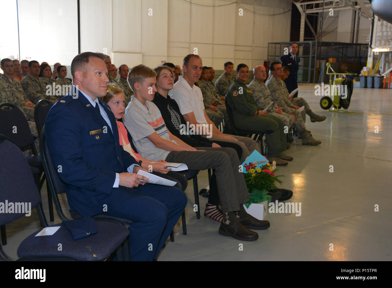 Members of the 507th Air Refueling Wing attend the 507th Maintenance ...