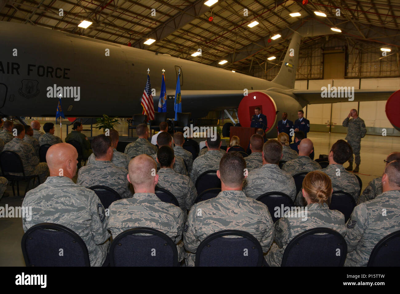 Members of the 507th Air Refueling Wing attend the 507th Maintenance ...