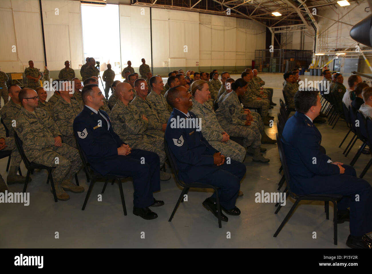 Members of the 507th Air Refueling Wing attend the 507th Maintenance ...