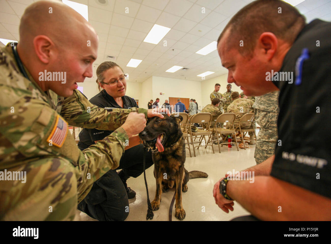 K9 patrol team hi-res stock photography and images - Alamy