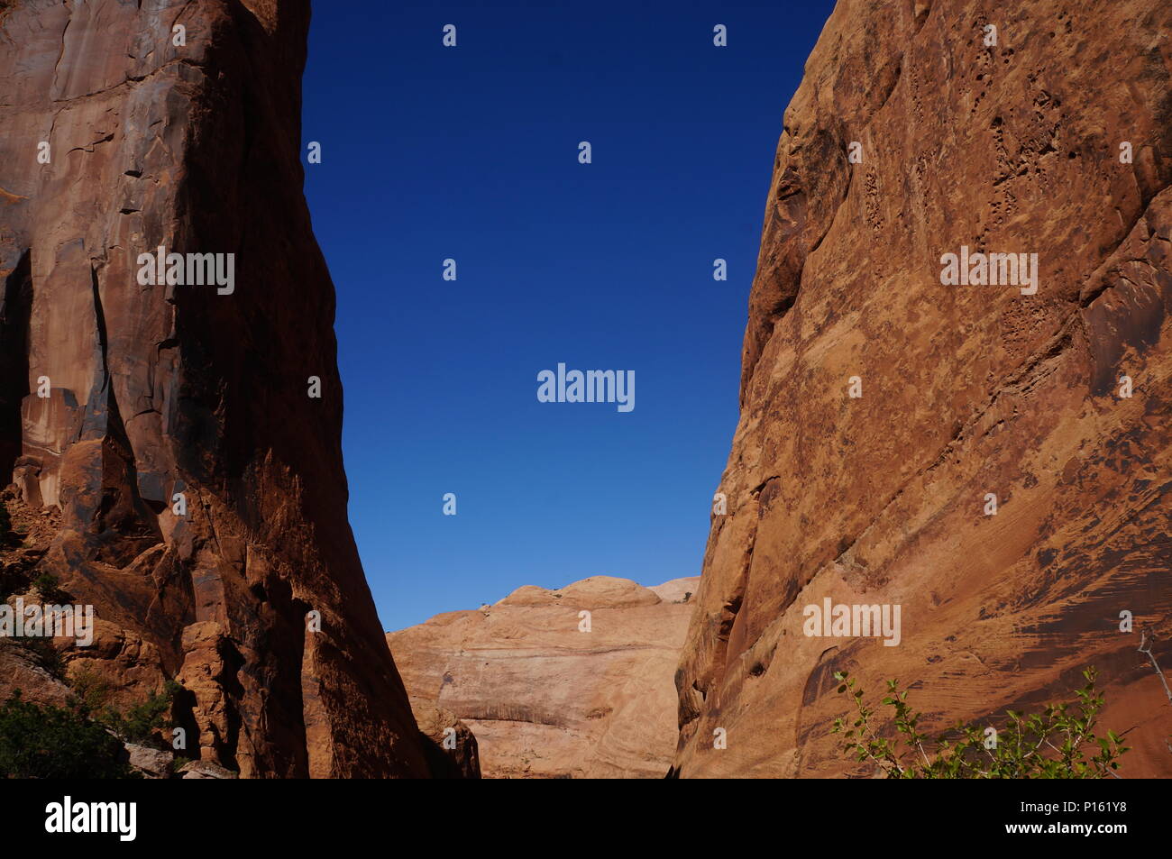 Moab rock climbing hi-res stock photography and images - Alamy