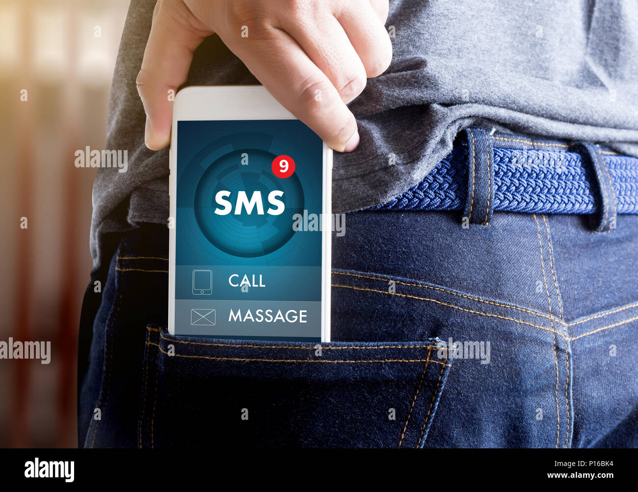 Messaging communication notification alert hi-res stock photography and ...