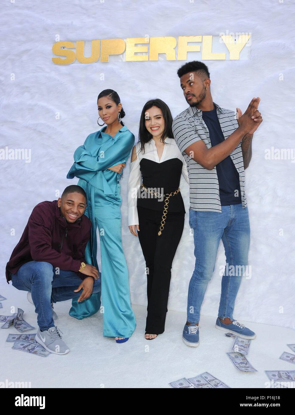 Culver City, USA. 10th June, 2018. Kaalan 'KR' Walker, Lex Scott Davis ...