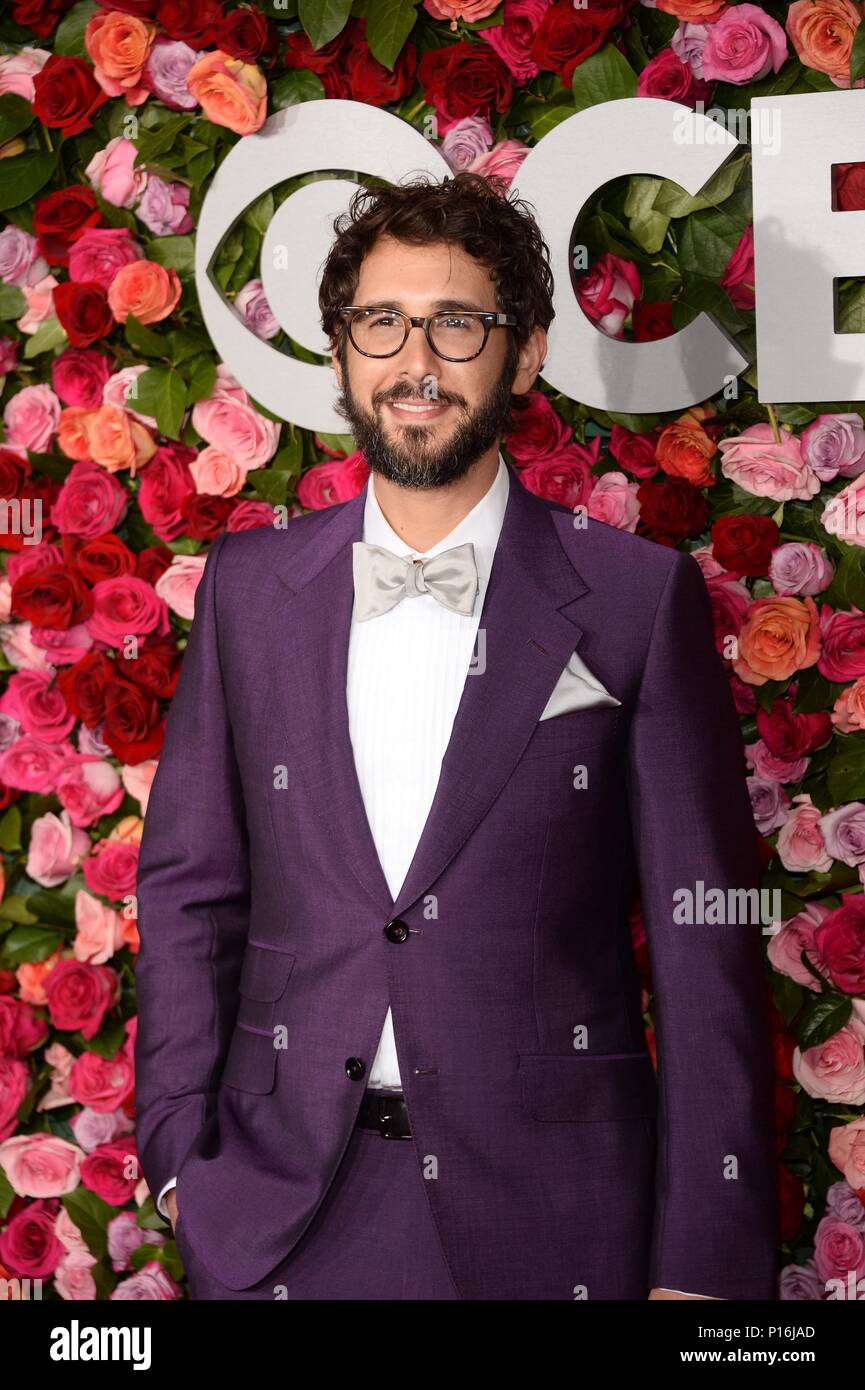 New York, NY, USA. 10th June, 2018. Josh Groban at arrivals for 72nd ...