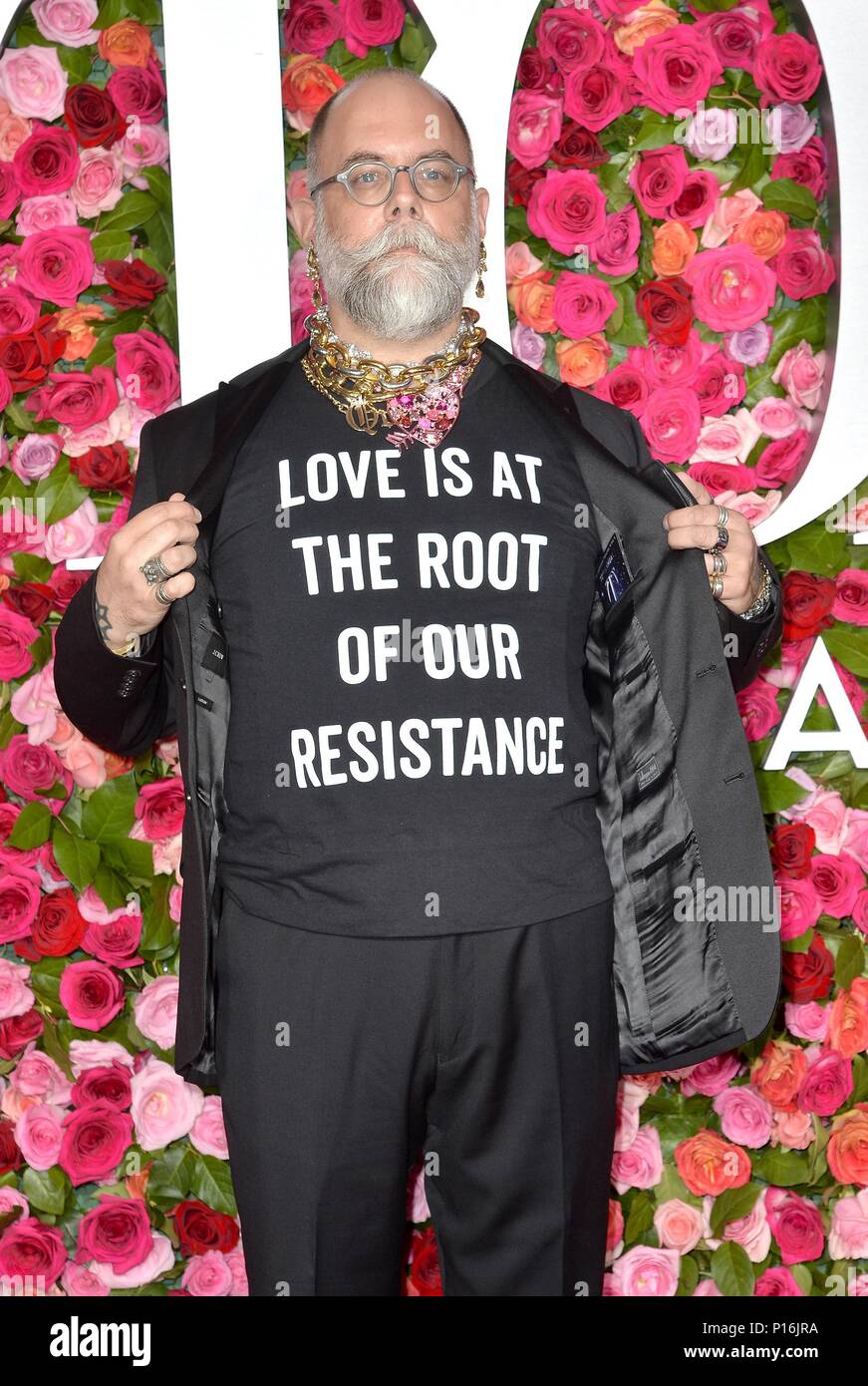 New York, NY, USA. 10th June, 2018. David Zinn at arrivals for 72nd ...