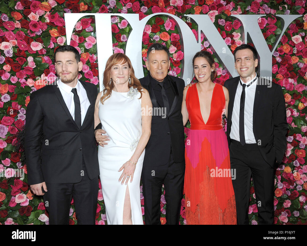 New York, NY, USA. 10th June, 2018. Bruce Springsteen, Patti Scialfa ...