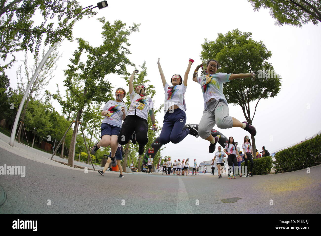 Beijin, Beijin, China. 11th June, 2018. Beijing, CHINA-The annual color ...