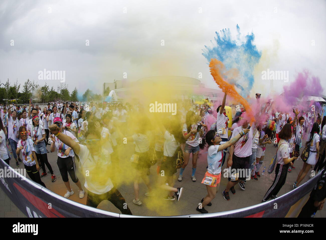 Beijin, Beijin, China. 11th June, 2018. Beijing, CHINA-The annual color ...