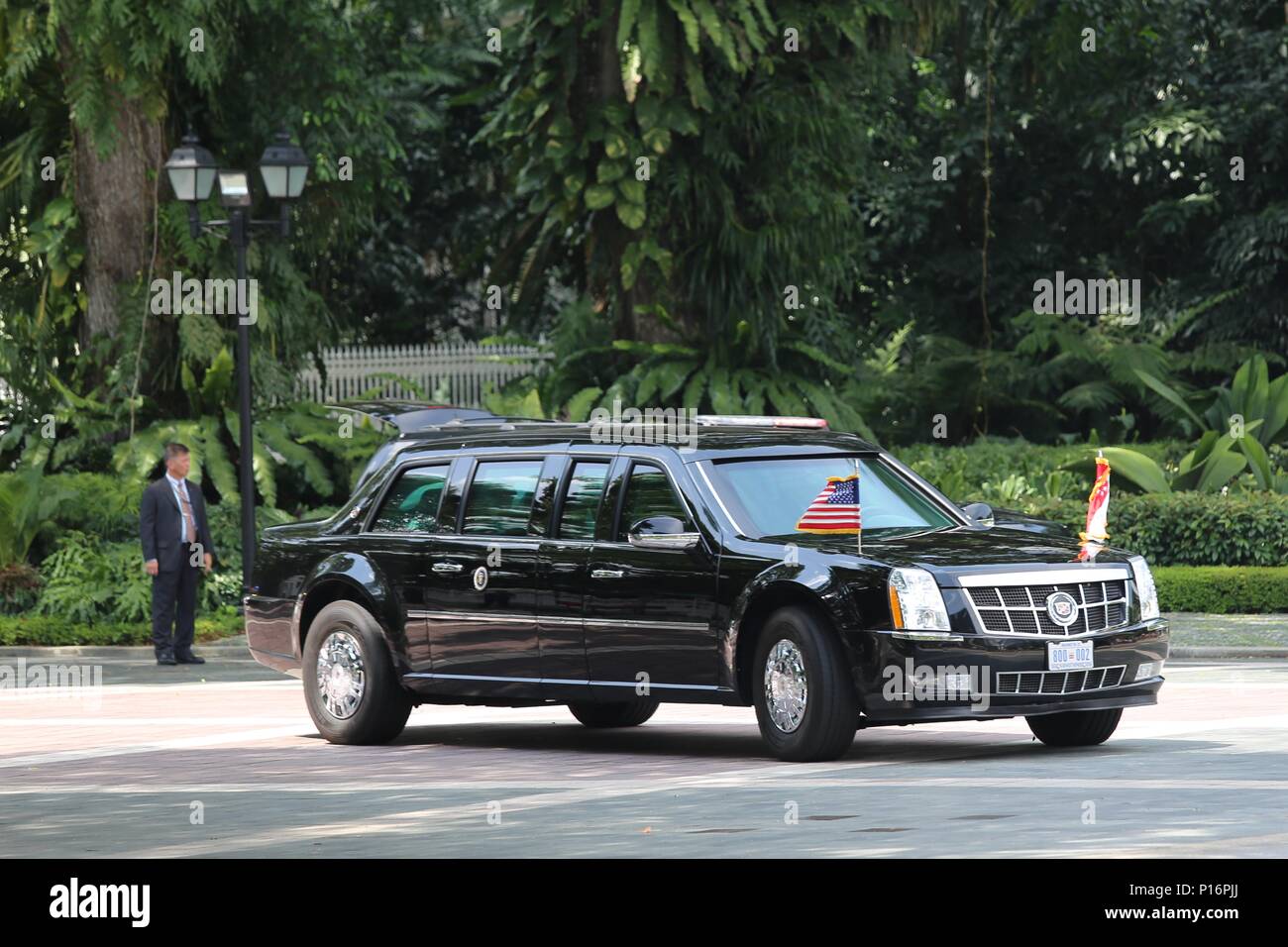 The Beast, Cadillac, POTUS Motorcade Stock Photo - Alamy