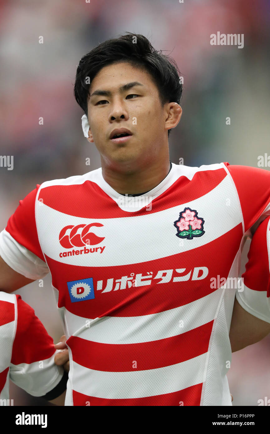 Oita, Japan. 9th June, 2018. Yoshitaka Tokunaga (JPN) Rugby : Rugby ...