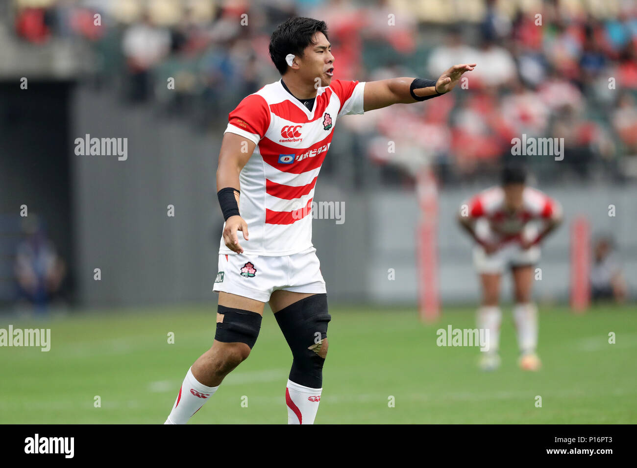 Oita, Japan. 9th June, 2018. Yoshitaka Tokunaga (JPN) Rugby : Rugby ...