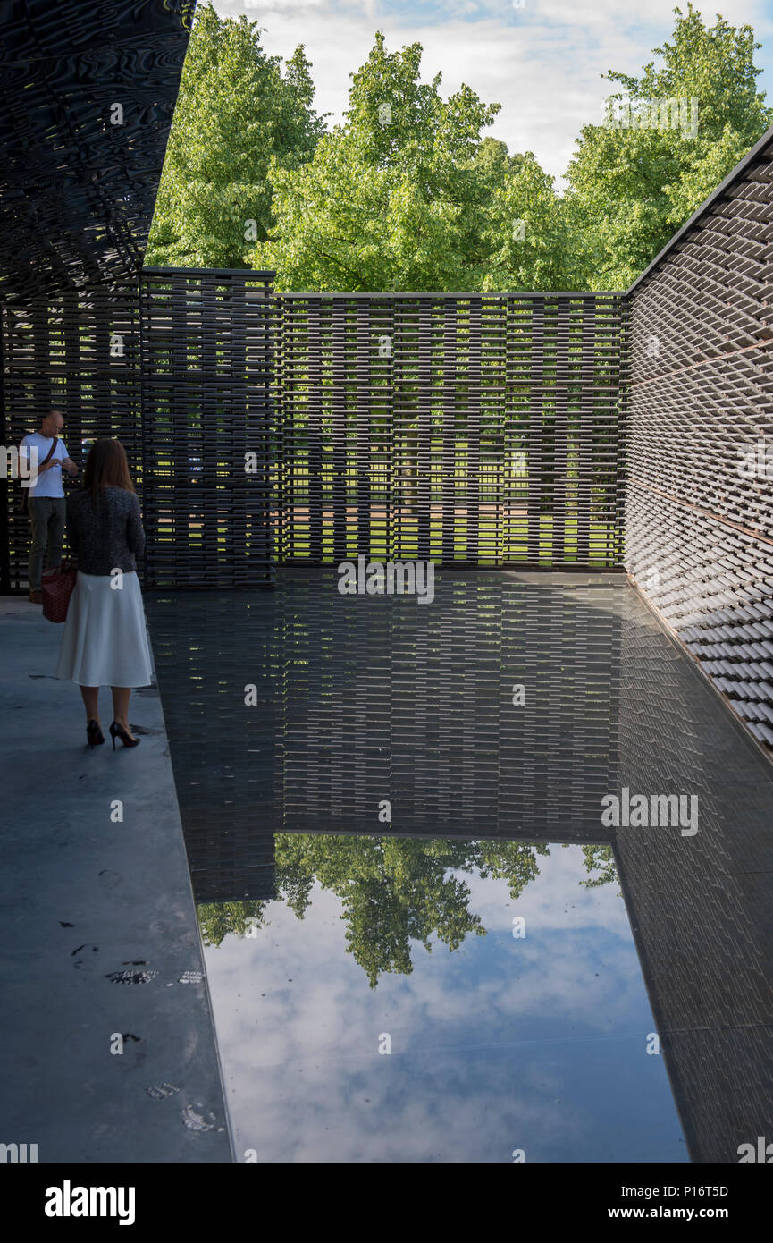 Serpentine Galleries, Kensington Gardens, London, UK. 11 June, 2018 ...