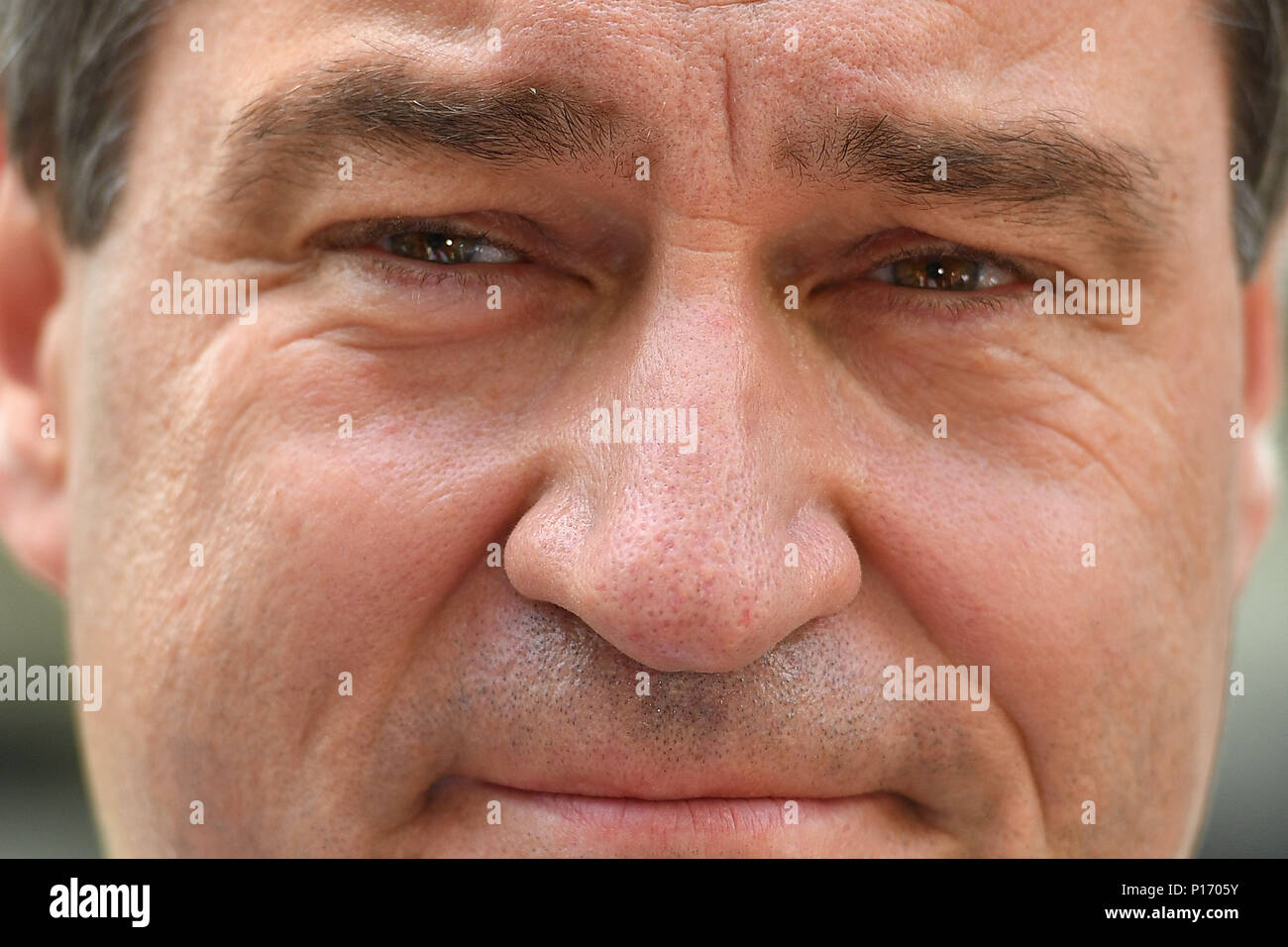 Markus SOEDER (Bavarian State Premier), Close up, close-up. Single ...