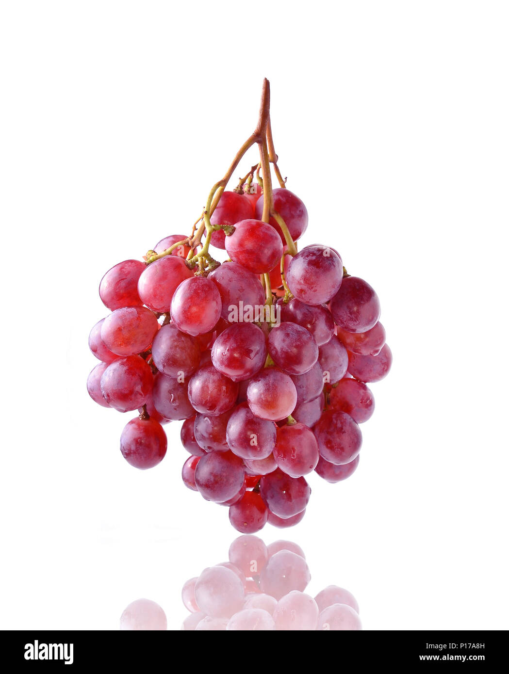 Grape Isolated On White Background Stock Photo - Alamy