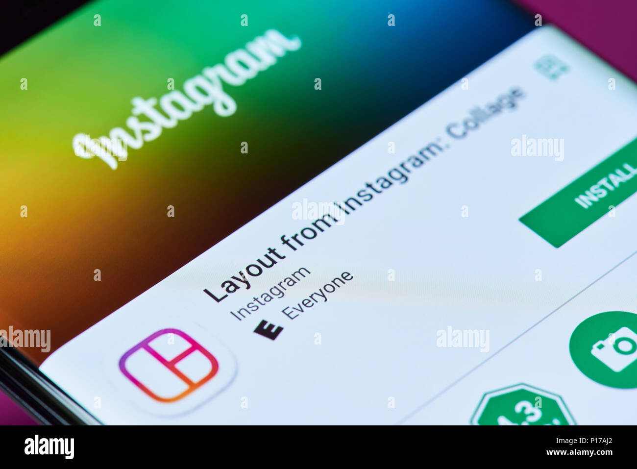 Collage layout hi-res stock photography and images - Alamy