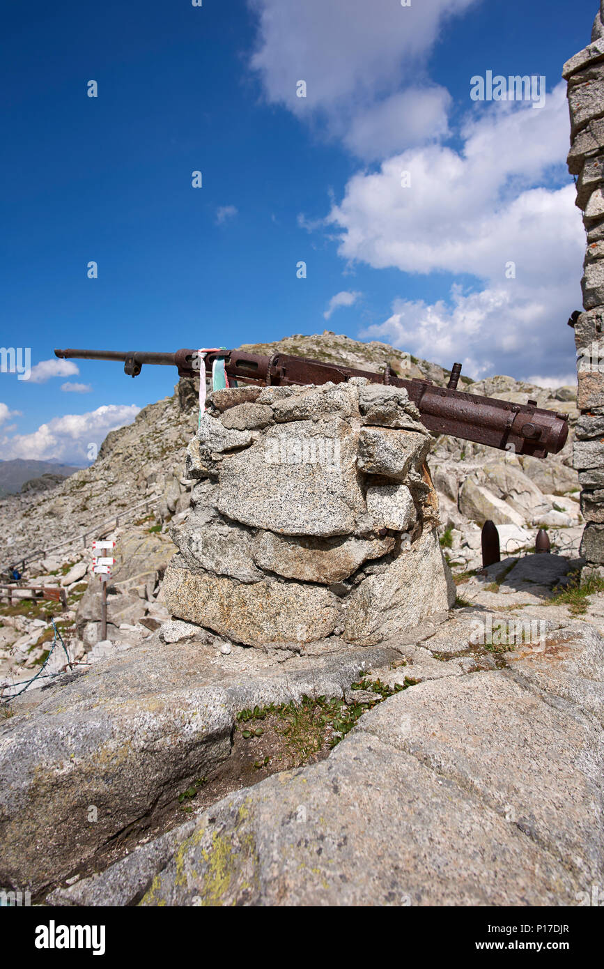 Passo del Tonale (Bs),Italy, the monument to the First World War Fallen ...