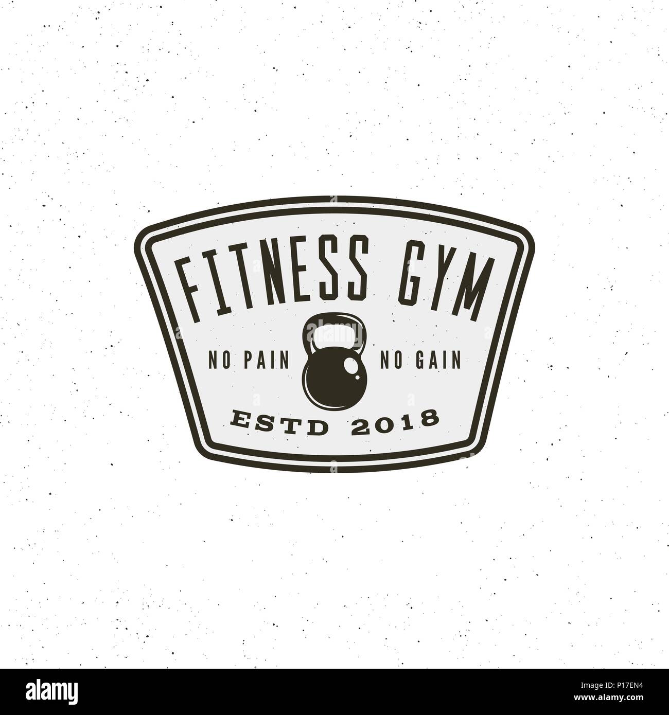 Vintage Gym Logo