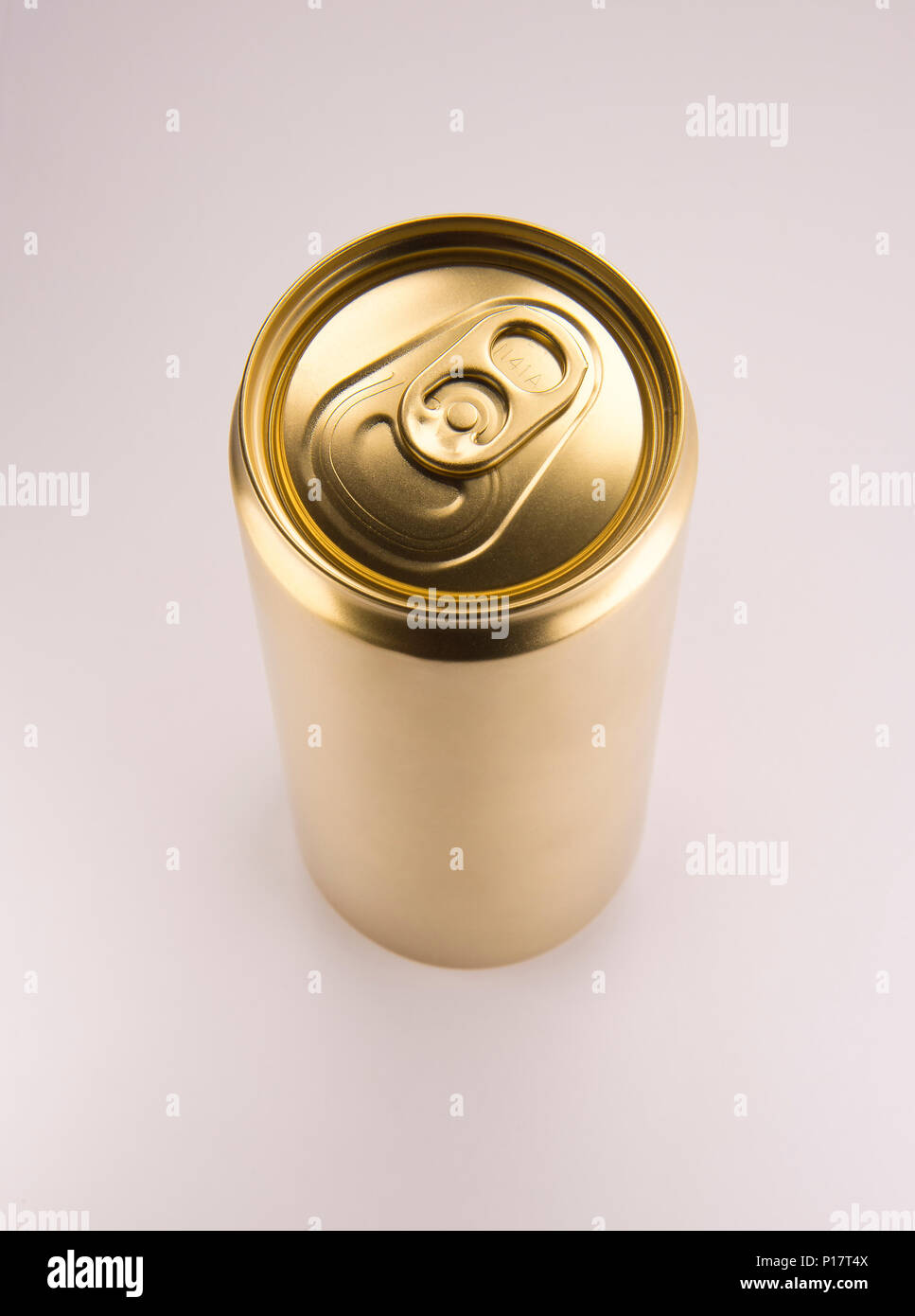 Gold beverage can hi-res stock photography and images - Alamy