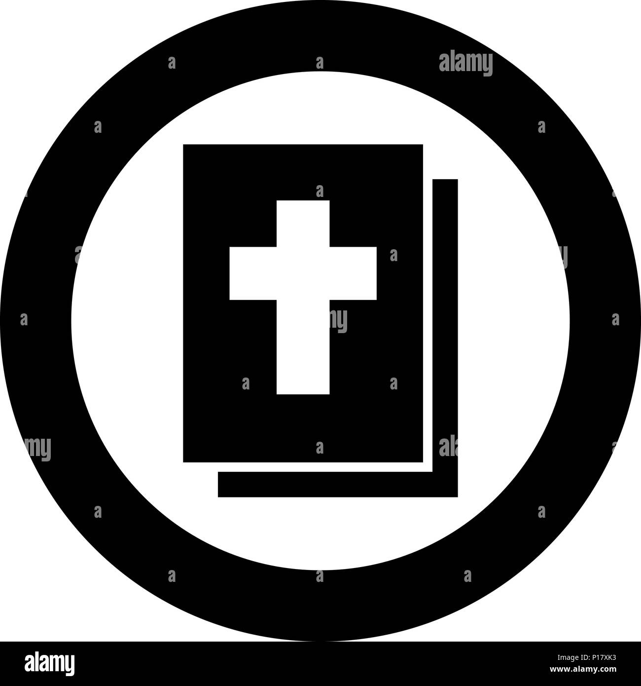 Bible icon hi-res stock photography and images - Alamy