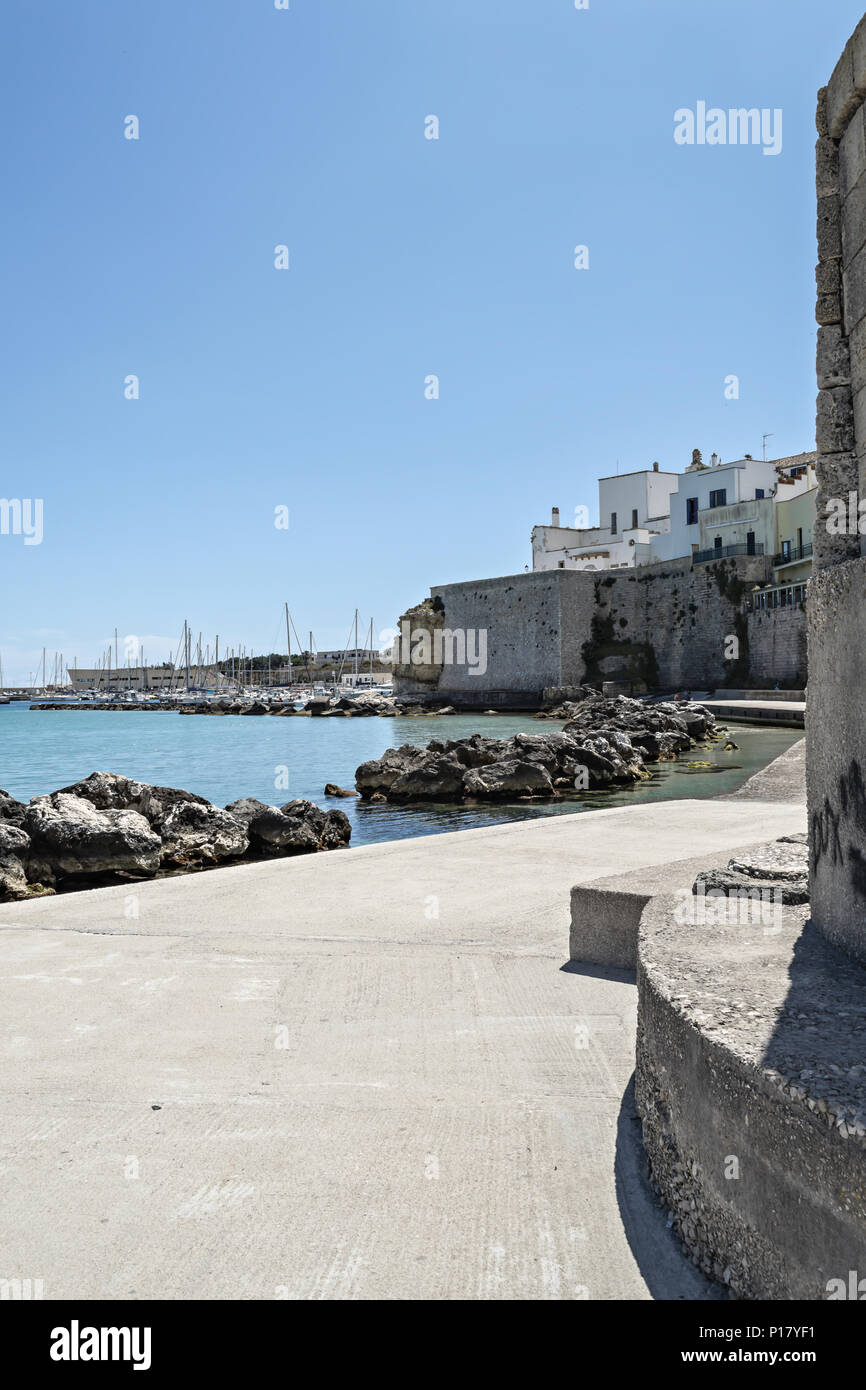 Italy Puglia Otranto the port 10 Stock Photo - Alamy