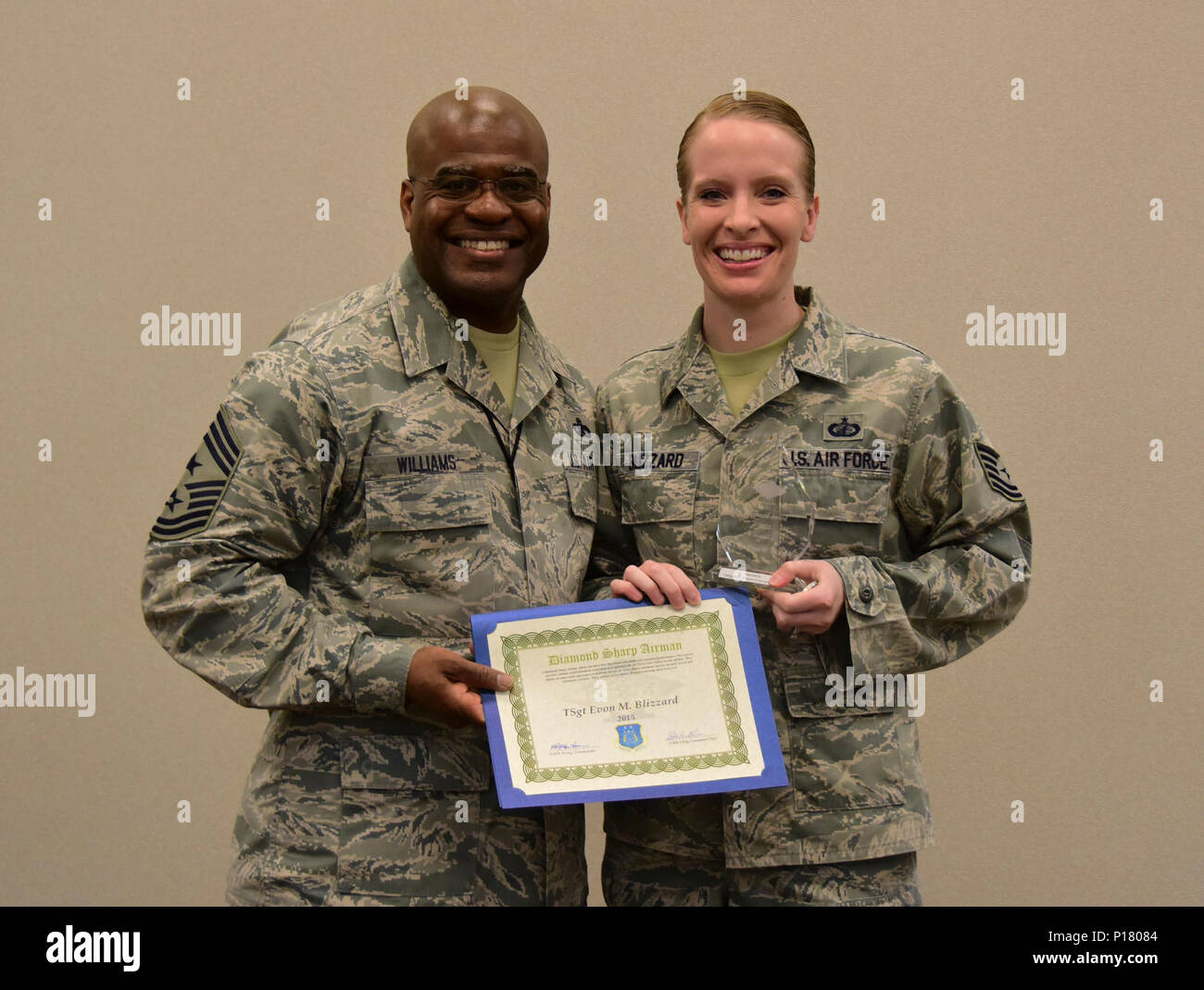 Chief Master Sgt. Benjamin Williams, the command chief master sergeant ...
