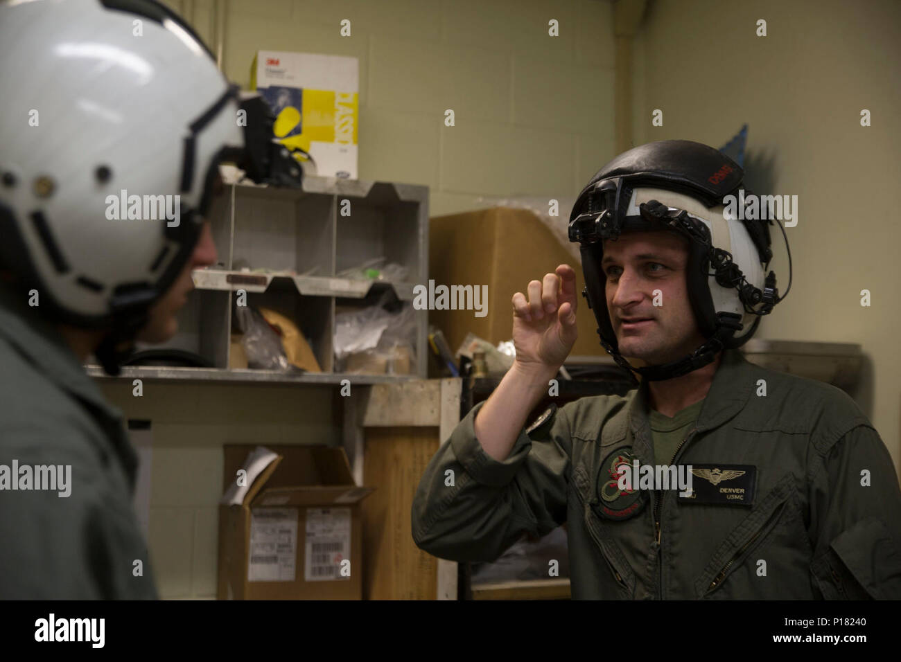 Maj. Christopher A. Denver, 1st Marine Aircraft Wing Alfred A ...