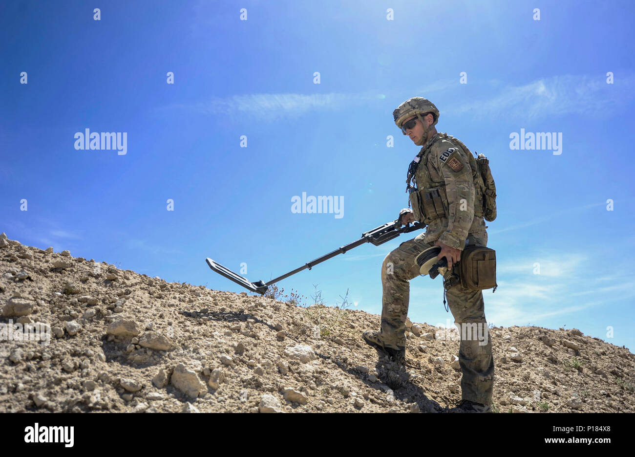 Staff Sgt. Kyle Osgood, 99th Civil Engineer Squadron explosive ordnance ...