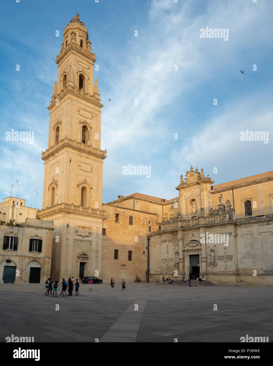Duomo square view cathedral lecce hi-res stock photography and images ...