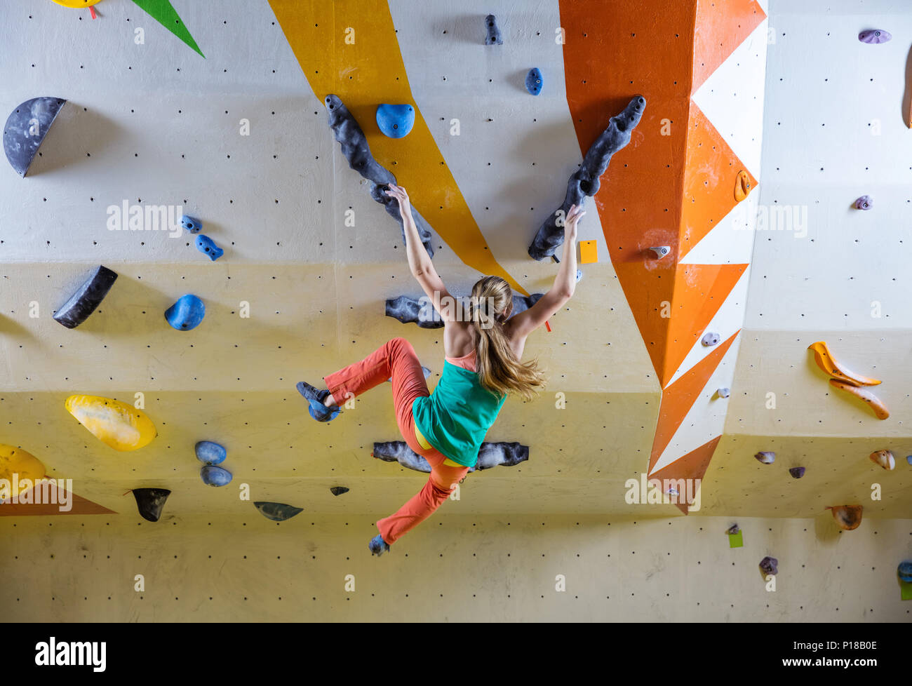 Falling Climbing Wall High Resolution Stock Photography and Images - Alamy