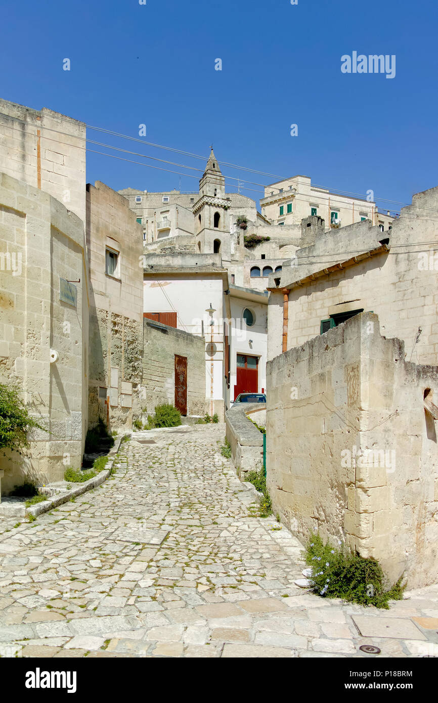 European Capital of Culture in 2019 year, streets of ancient city of ...