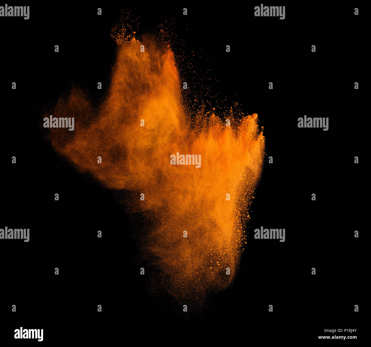 Explosion of colored powder isolated on whine background Stock Photo ...