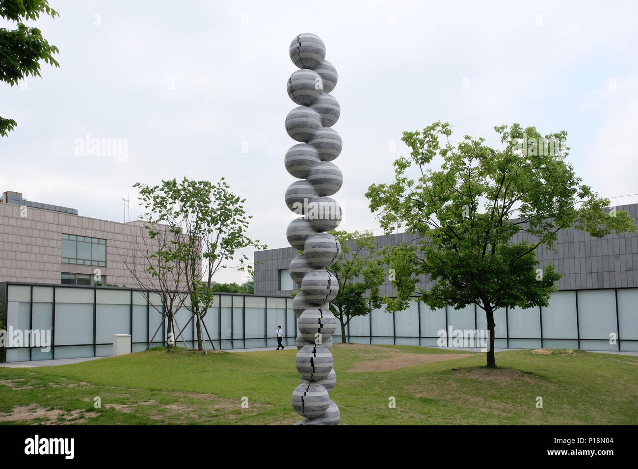 Art installation marble and granite entitled "Duplication Continue" by ...