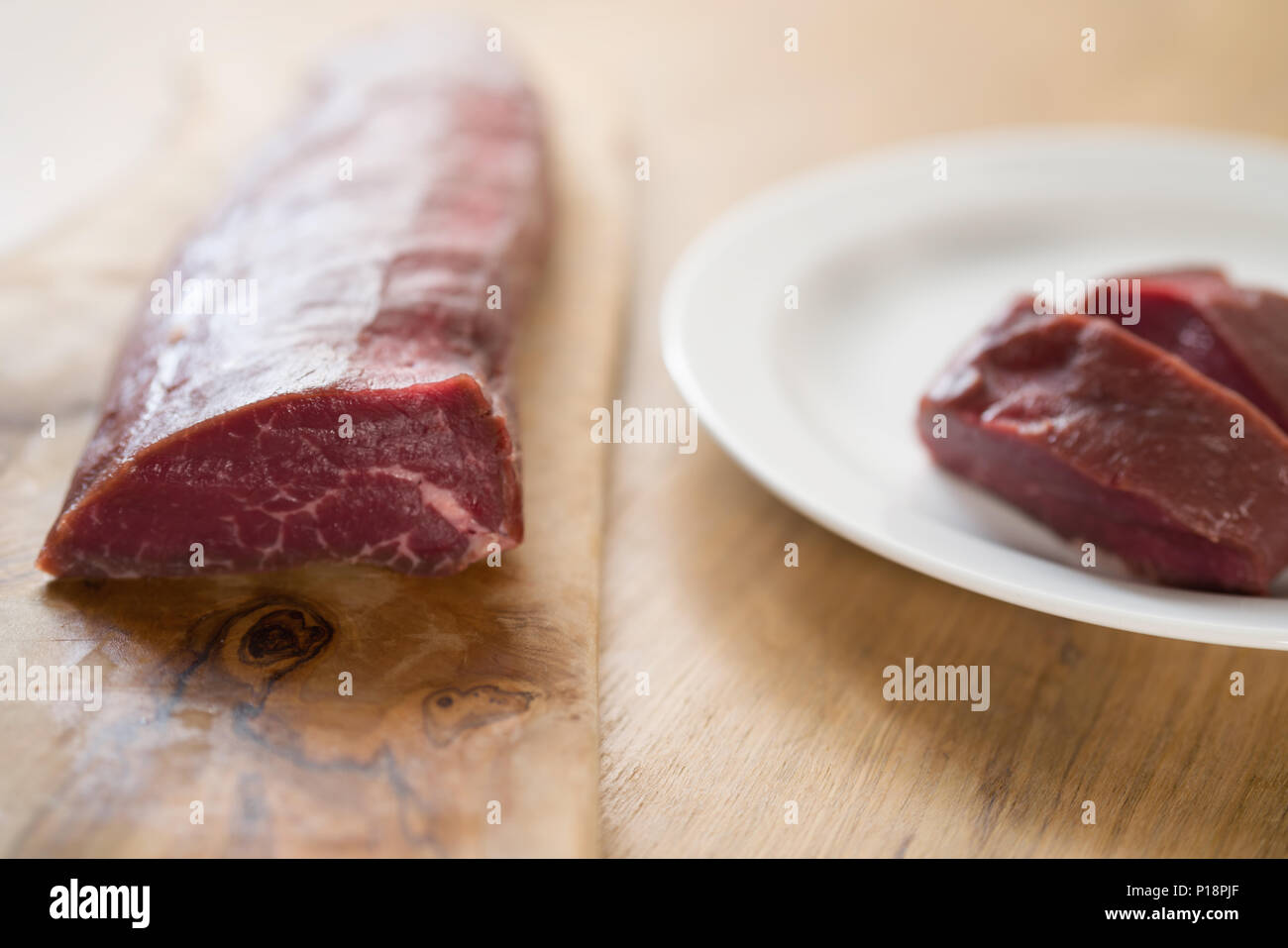 Raw filet mignon hi-res stock photography and images - Alamy