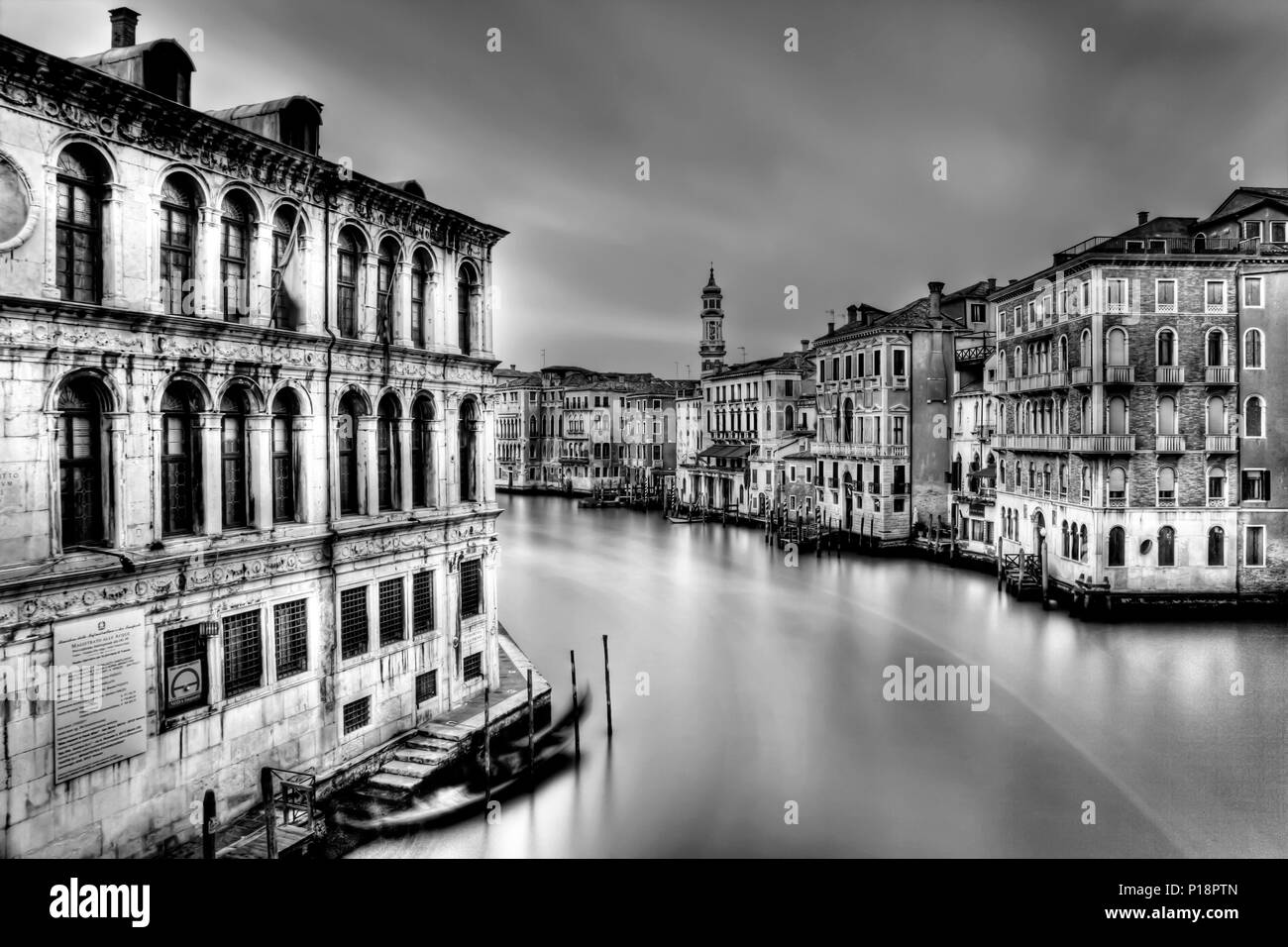 The Grand Canal and Venetian Architecture, Venice, Italy Stock Photo ...
