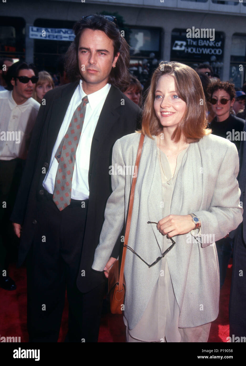 HOLLYWOOD, CA - OCTOBER 6: (L-R) Actor Randy Stone and actress Jodie ...